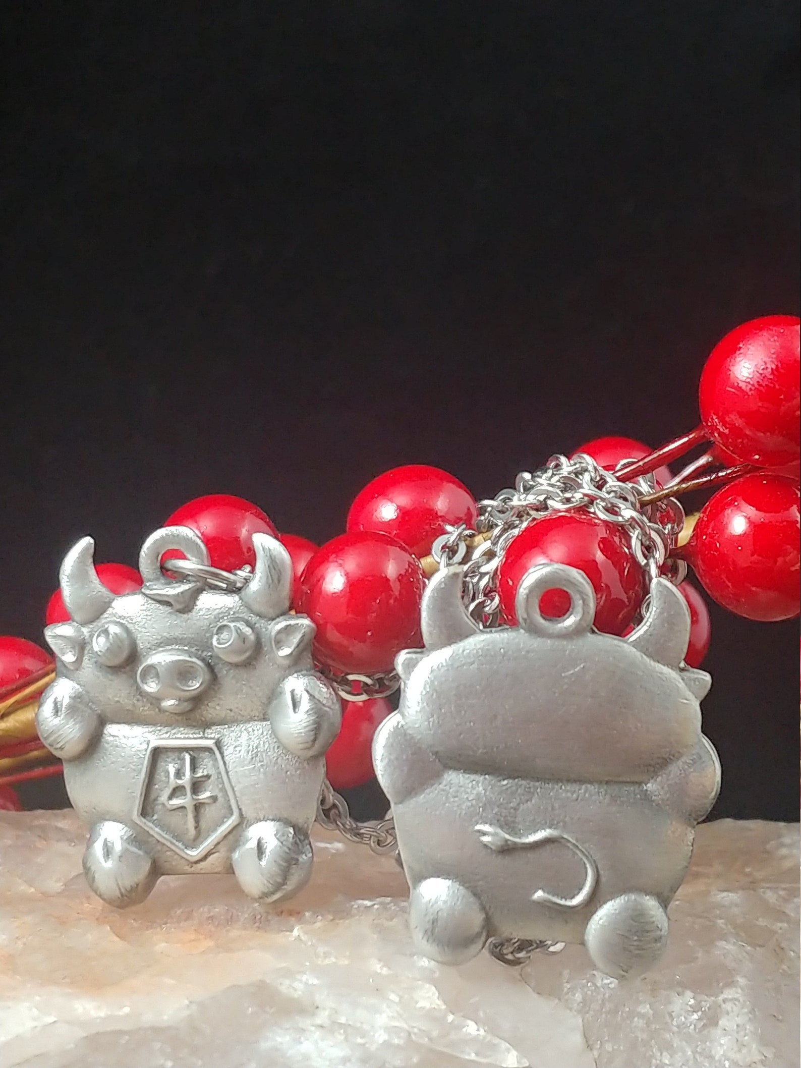 Moxy the Metal Ox Year of the OX Necklace 2021 Chinese | Etsy