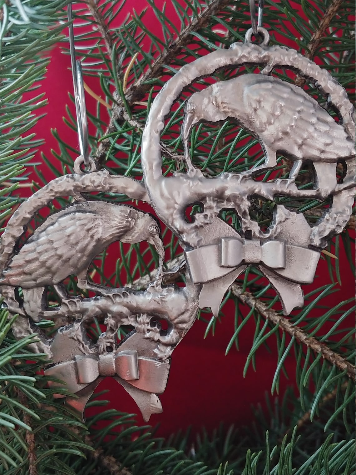 Raven Christmas Ornament | Etsy