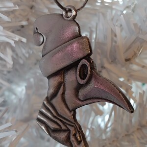 Plague Doctor Christmas Ornament Set of 3 - Etsy
