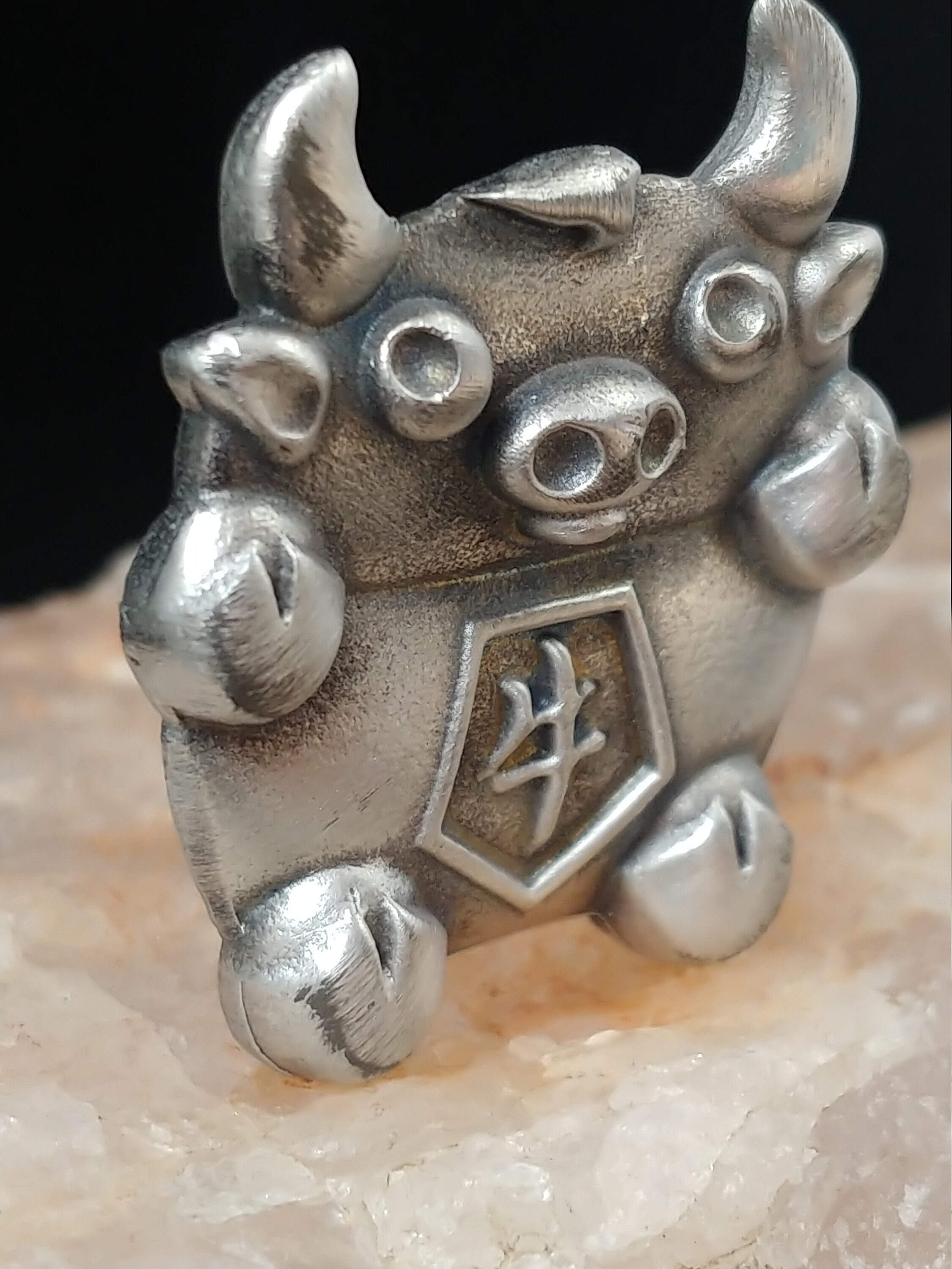 Moxy the Metal Ox Year of the OX Pin 2021 Chinese New | Etsy