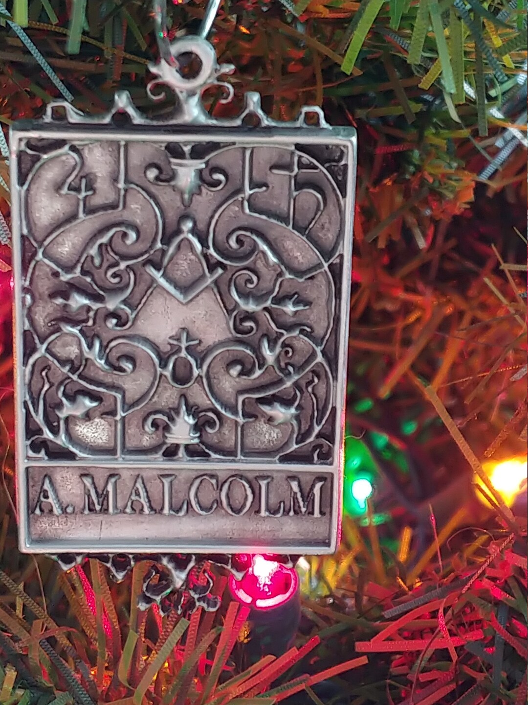 A. Malcolm Christmas Ornament - Etsy