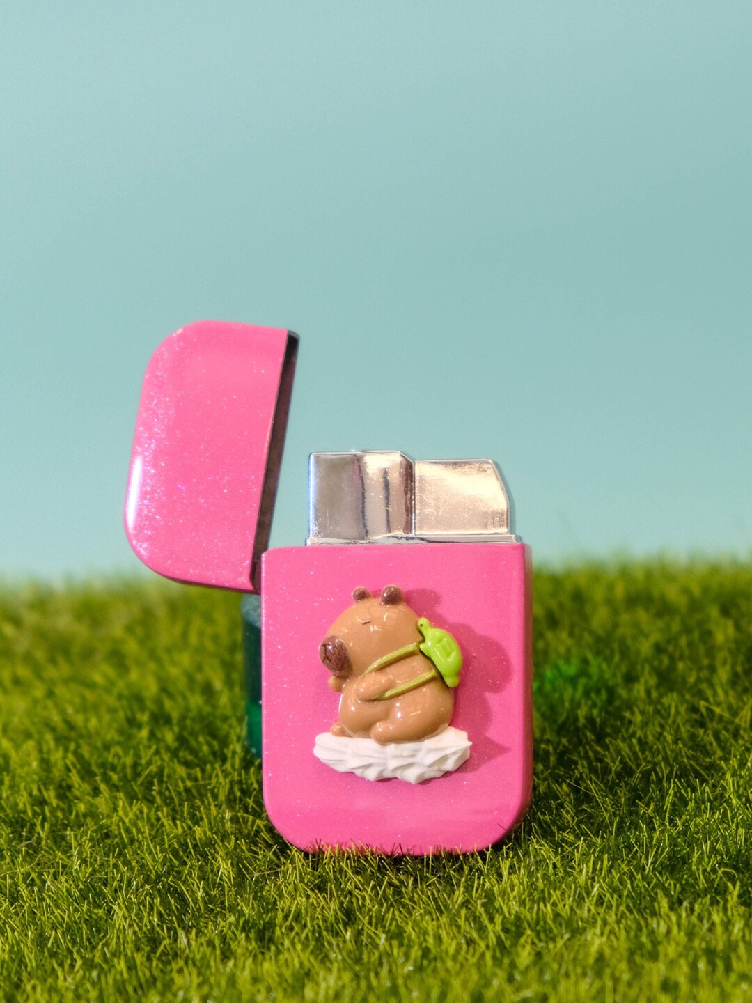 Backpacker Capybara Lighter Refillable Lighter - Etsy