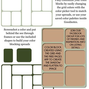 Color Changing Stickers: All the Grids - Etsy