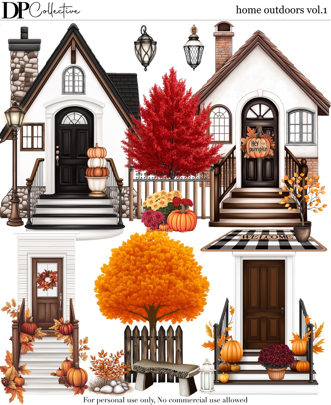 Create a Scene- Home Outdoors Vol.1 - Etsy