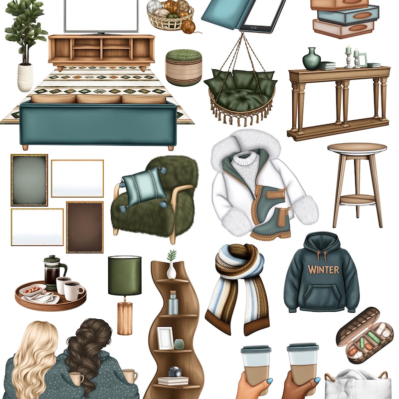 Hygge Home Plan - Etsy