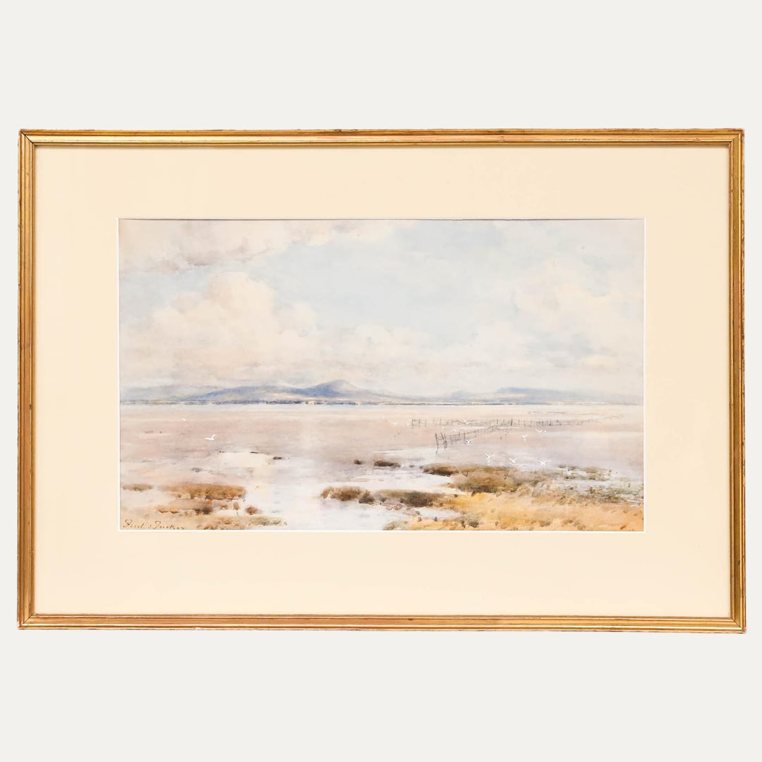 Frederick Tucker (1860-1935) - Watercolour, the Cumberland Hills ...