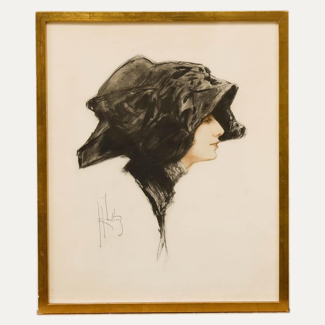 Richard George Mathews (1870-1955) - Framed Lithograph, Portrait of ...
