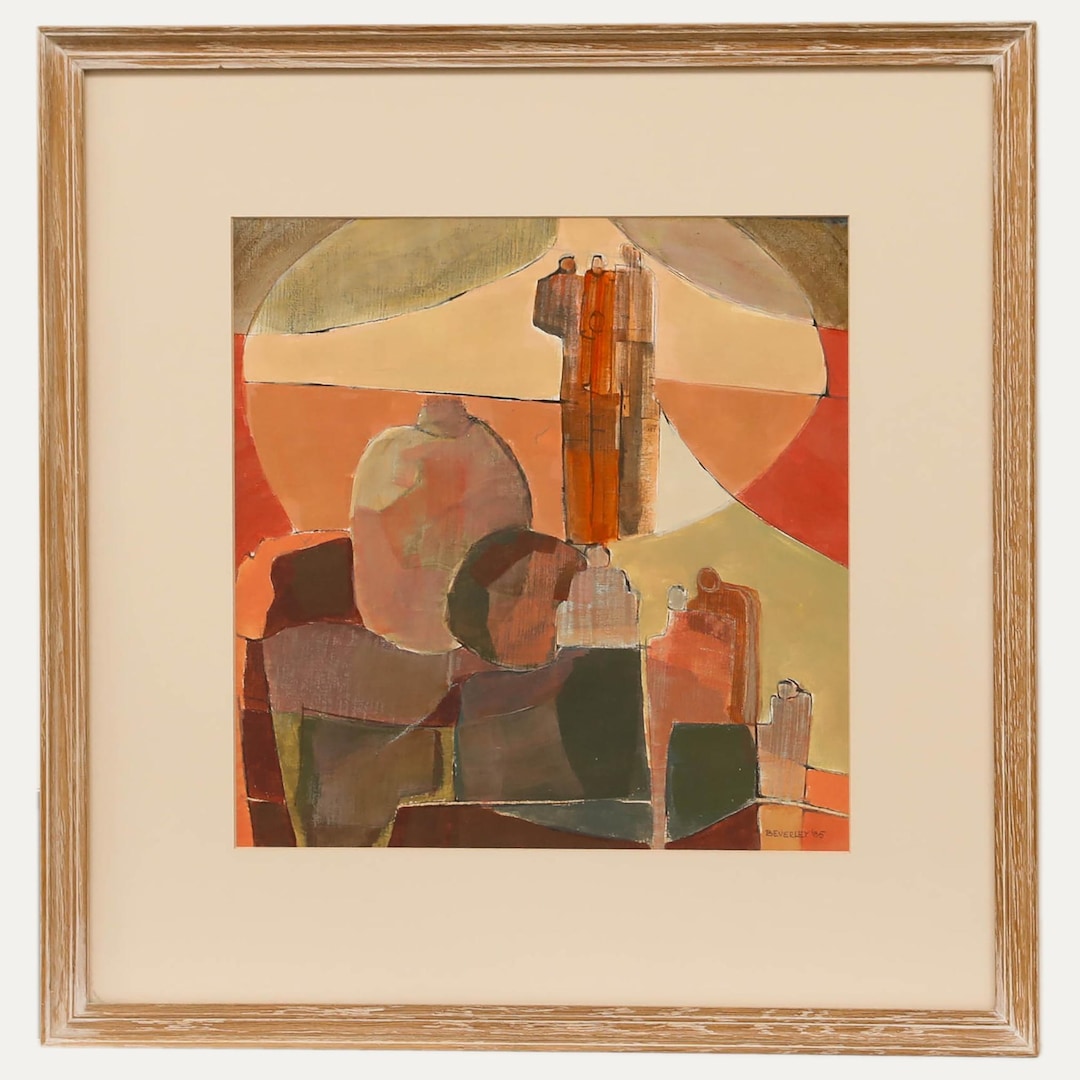 Beverley Peter Meyers (1949-2016) - 1985 Oil, Ceramics and Figures ...