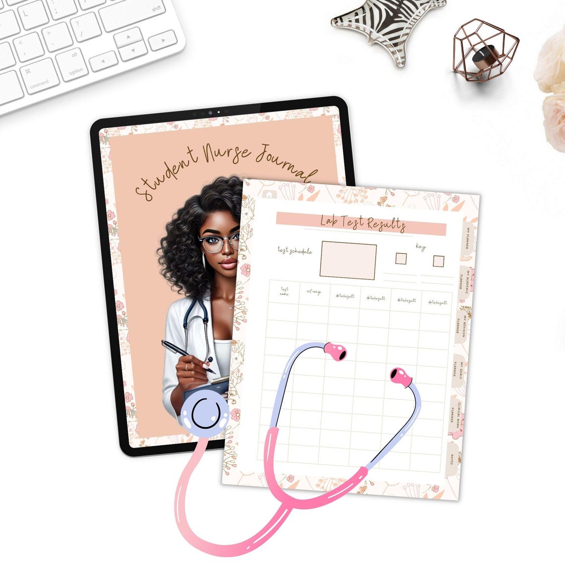 Student Nurse Planner, PLR MMR Undated Medical School Journal, 2025 ...