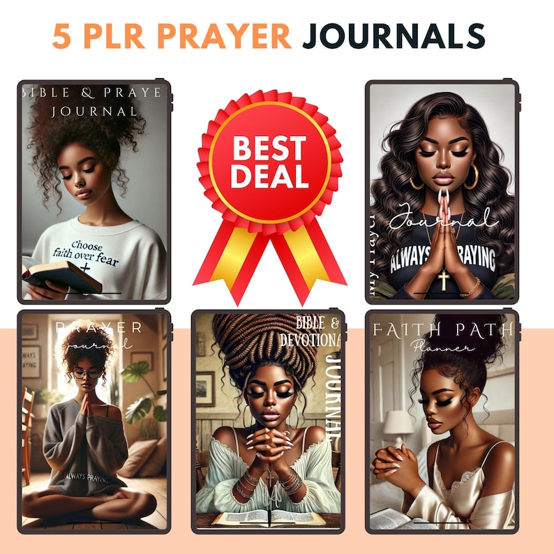 5 PLR Digital Planner Prayer Bundle, Resell DFY Digital Products ...