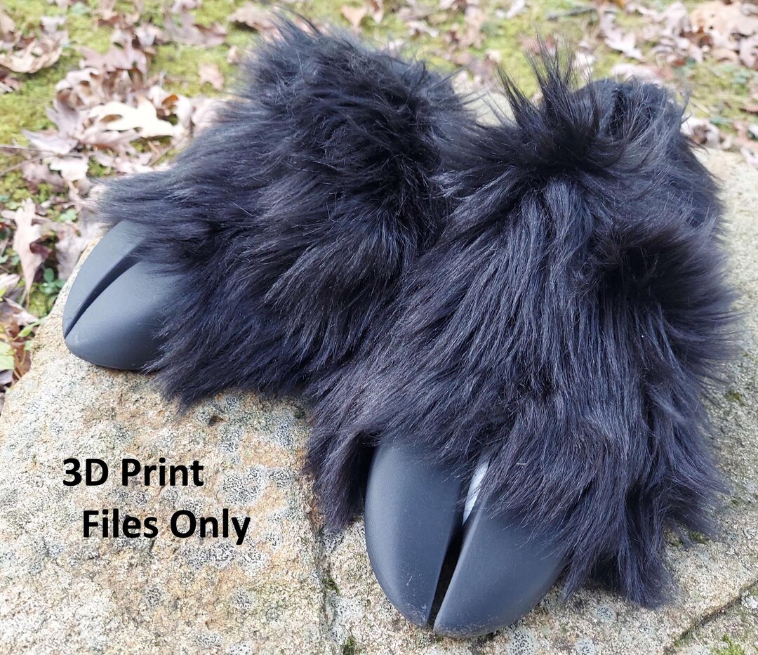 3D Printed Lace-on Hoof Cosplay Pattern: Flexible Hooves (digital Files ...