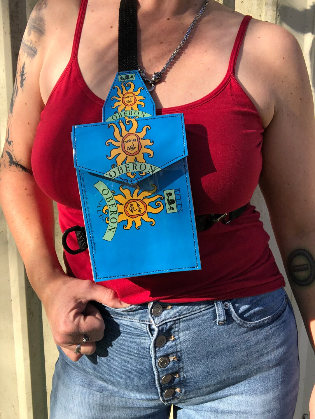 Upcycled Beer Box Sling Bag Bells Oberon Ale - Etsy