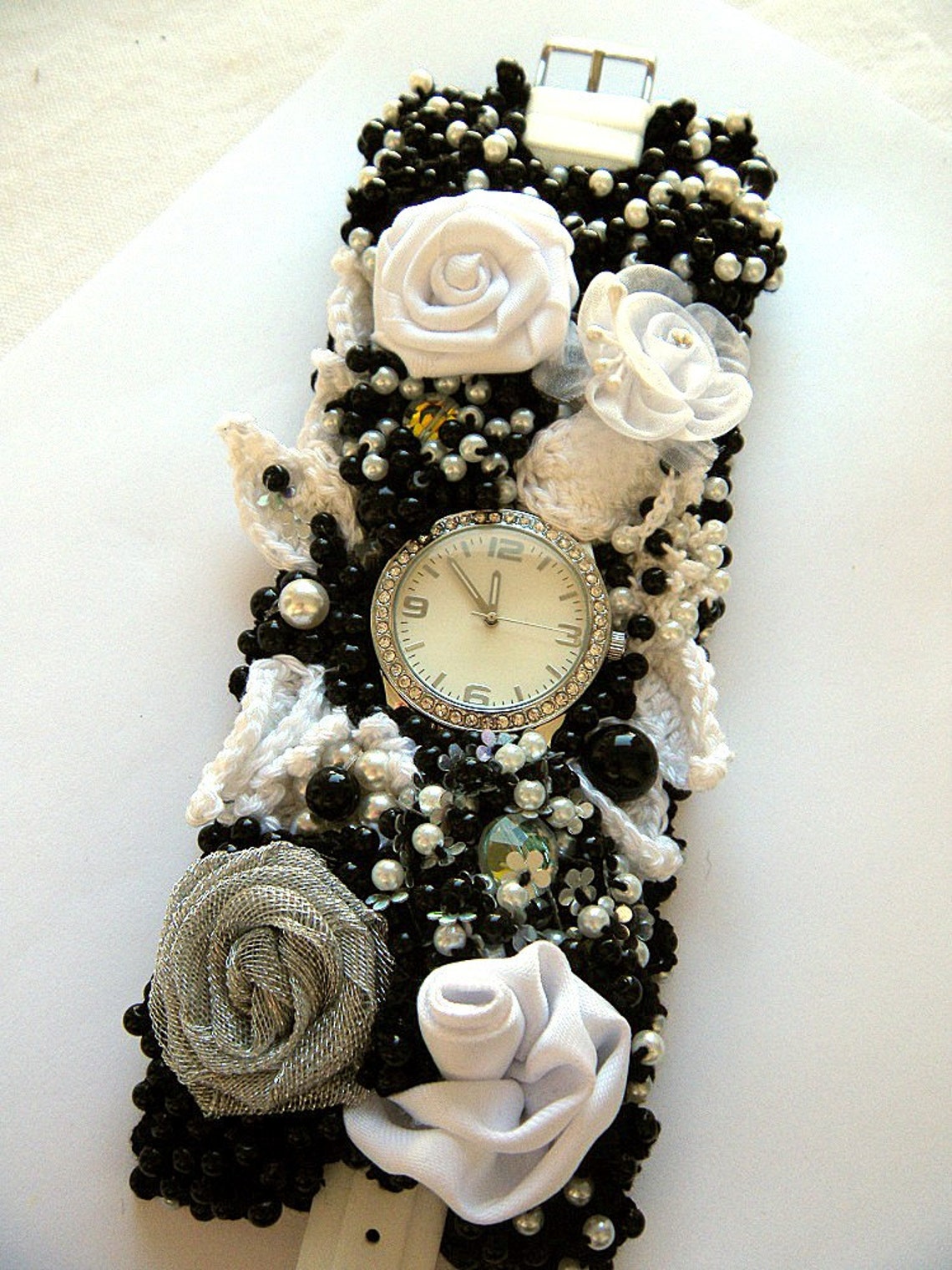 Crochet Pattern Bangle PDF Watch - Etsy