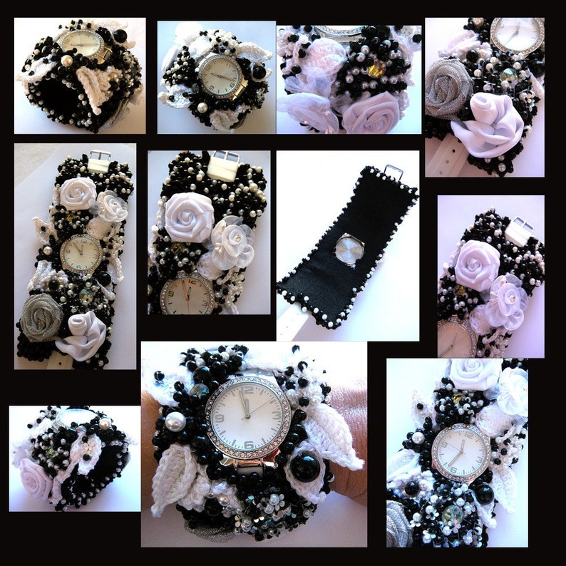 Crochet Pattern Bangle PDF Watch - Etsy