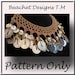 Crochet Button Necklace 2 Patterns PDF - Etsy