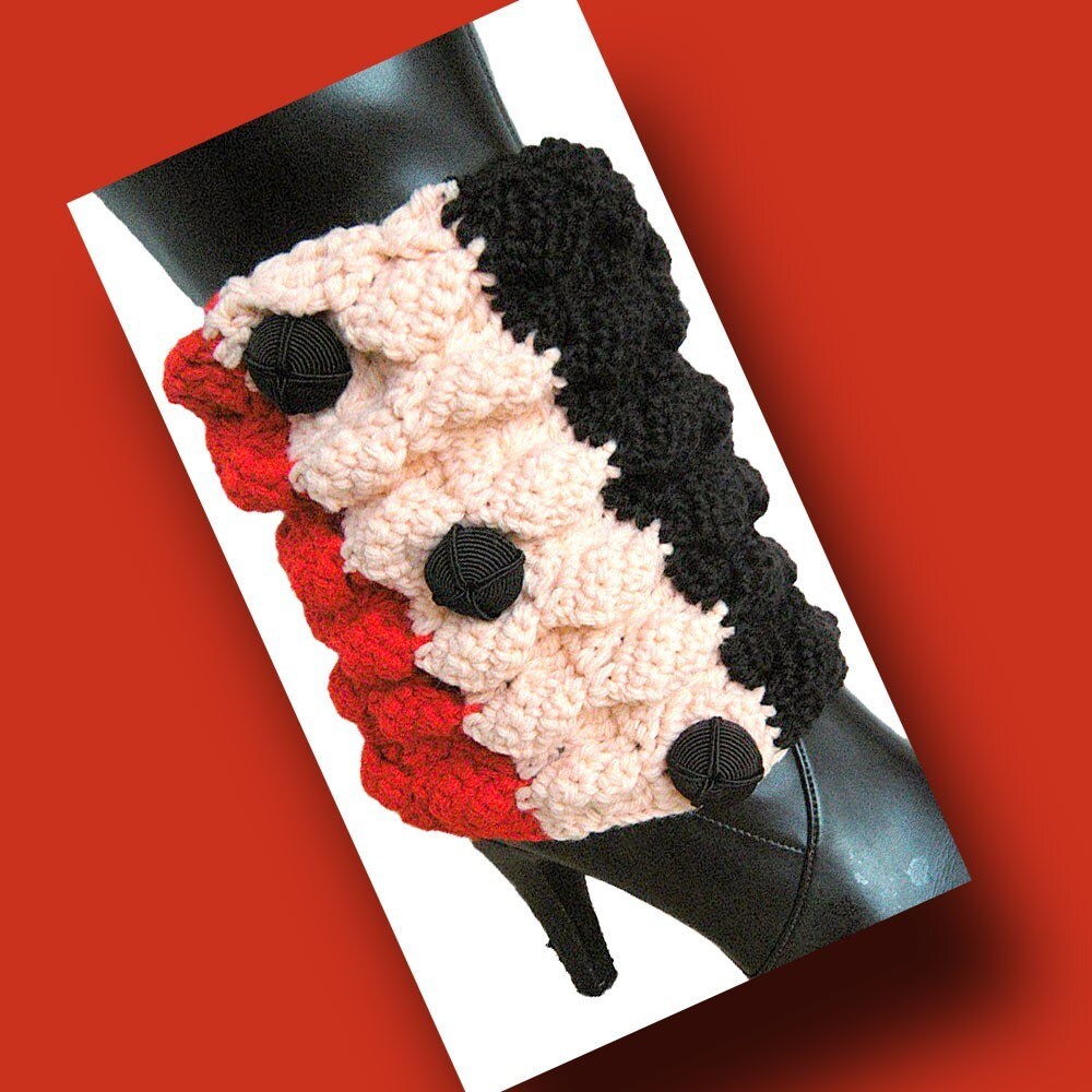 Crochet Boot Covers Pattern PDF - Etsy