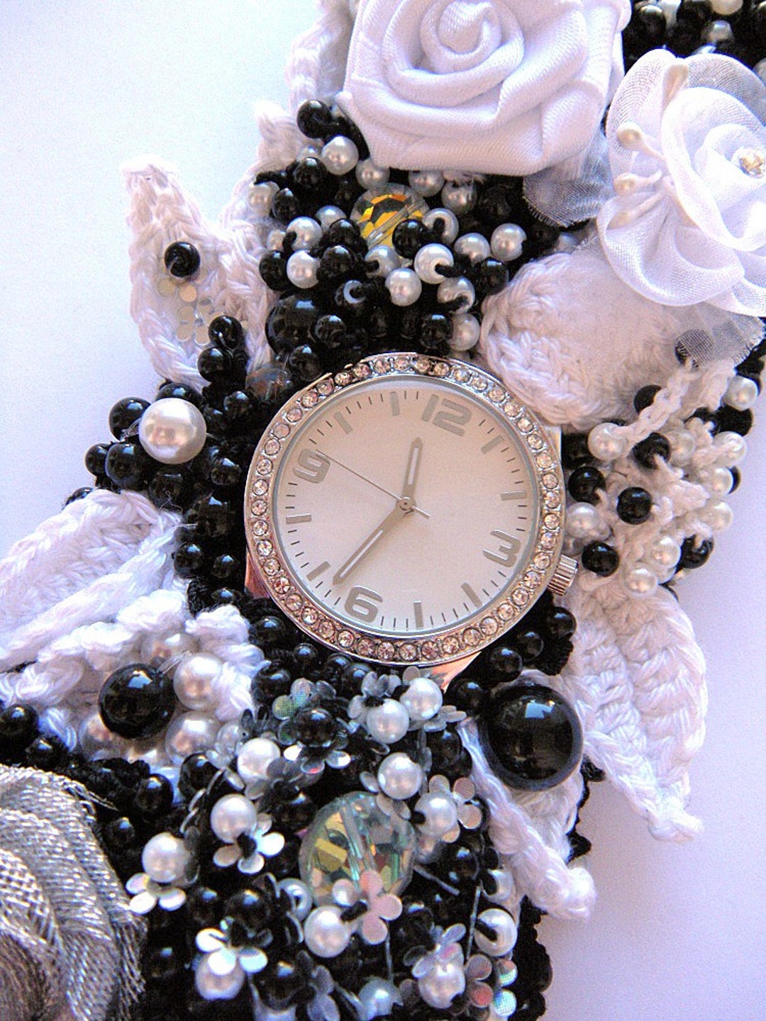 Crochet Pattern Bangle PDF Watch - Etsy