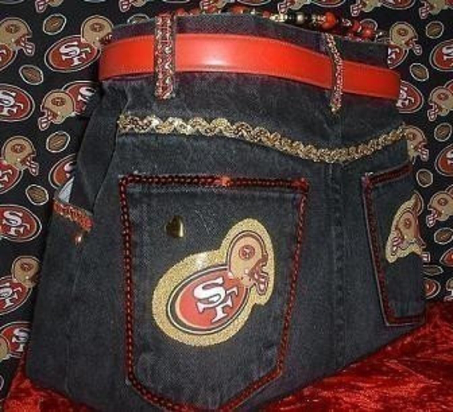 Bootie Bag Jean Denim Purse Pattern Instructions PDF - Etsy