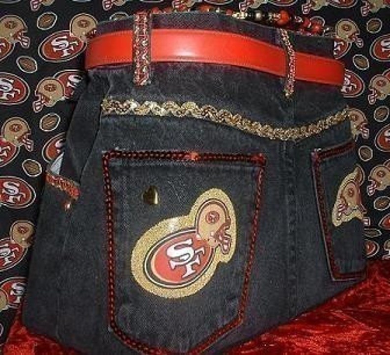 Bootie Bag Jean Denim Purse Pattern Instructions PDF - Etsy