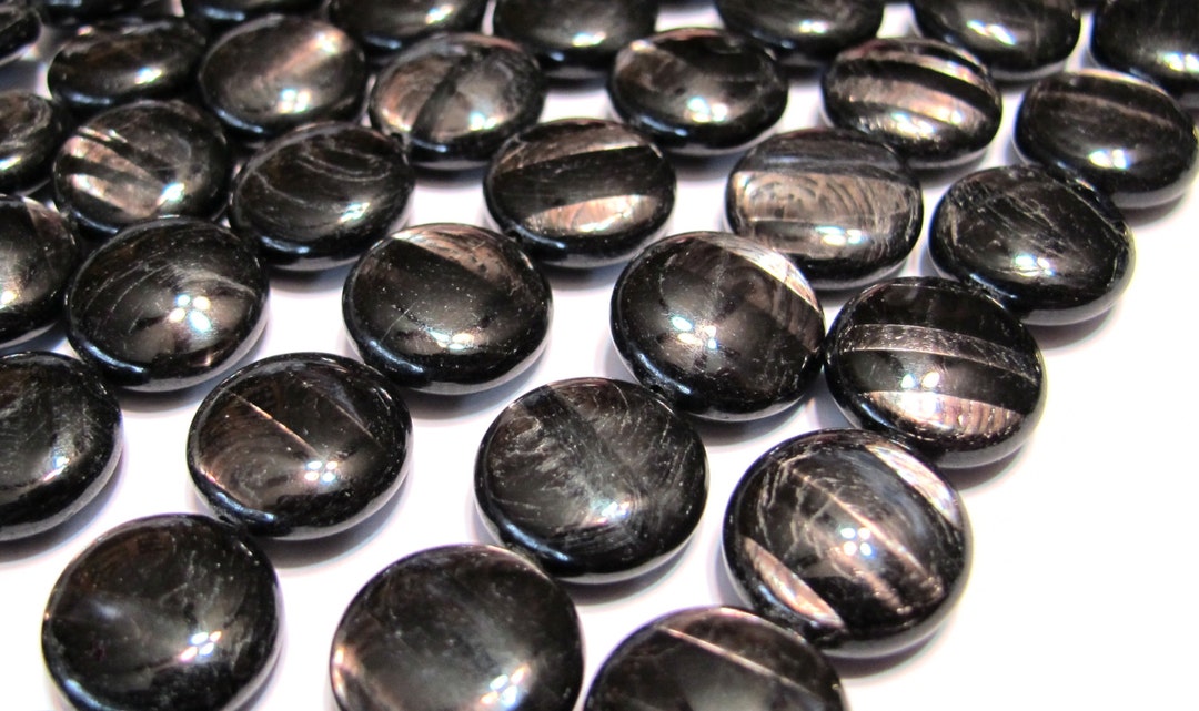 Hypersthene Flat Puffed Smooth Polished 15mm Coins Best Deal - Etsy