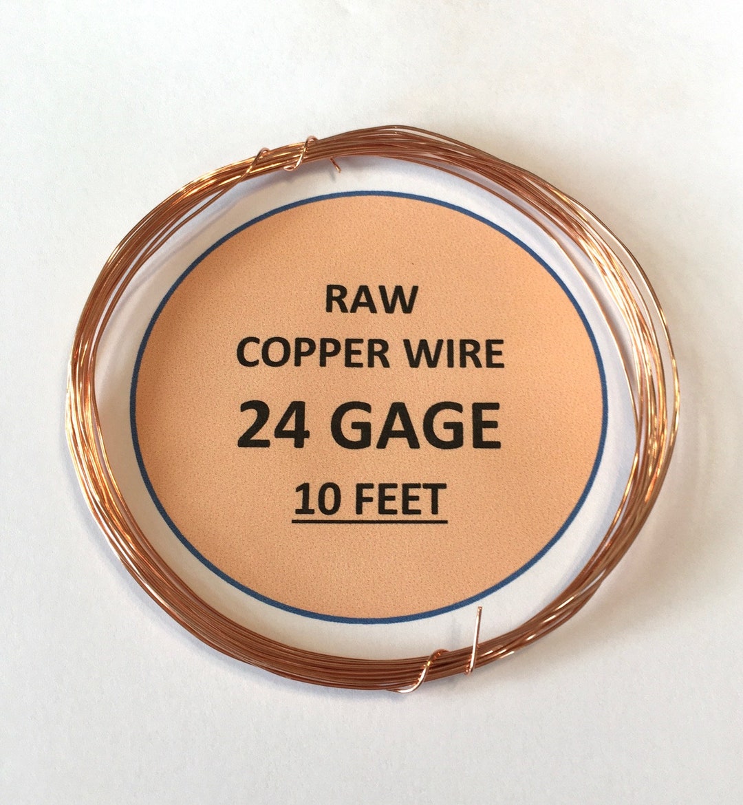 Solid Copper Wire 24 Gage Over 10 Feet Best Deal - Etsy