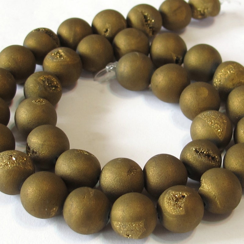 Druzy Beads - Etsy