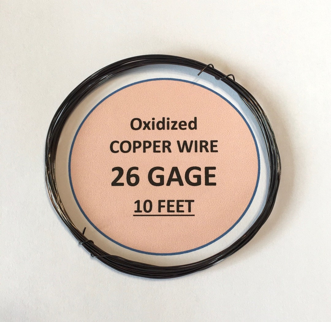 Oxidized Copper Wire 26 Gage Over 10 Feet Best Deal - Etsy