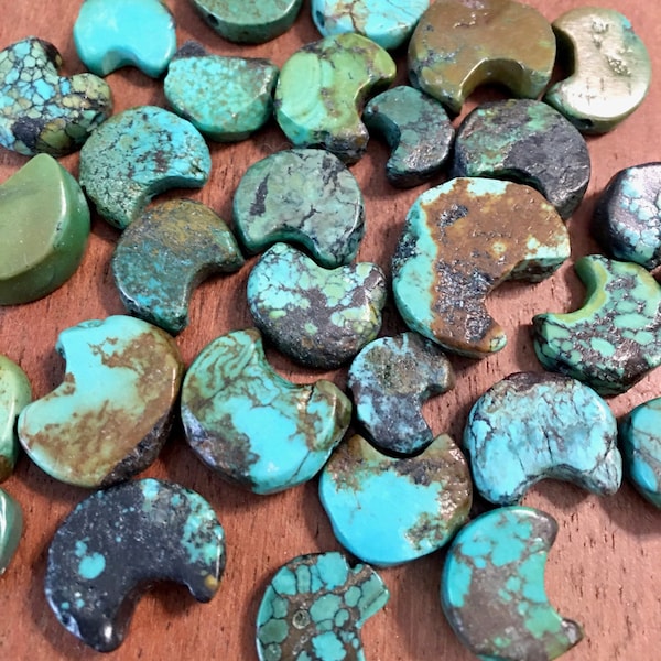Turquoise Moon - Etsy