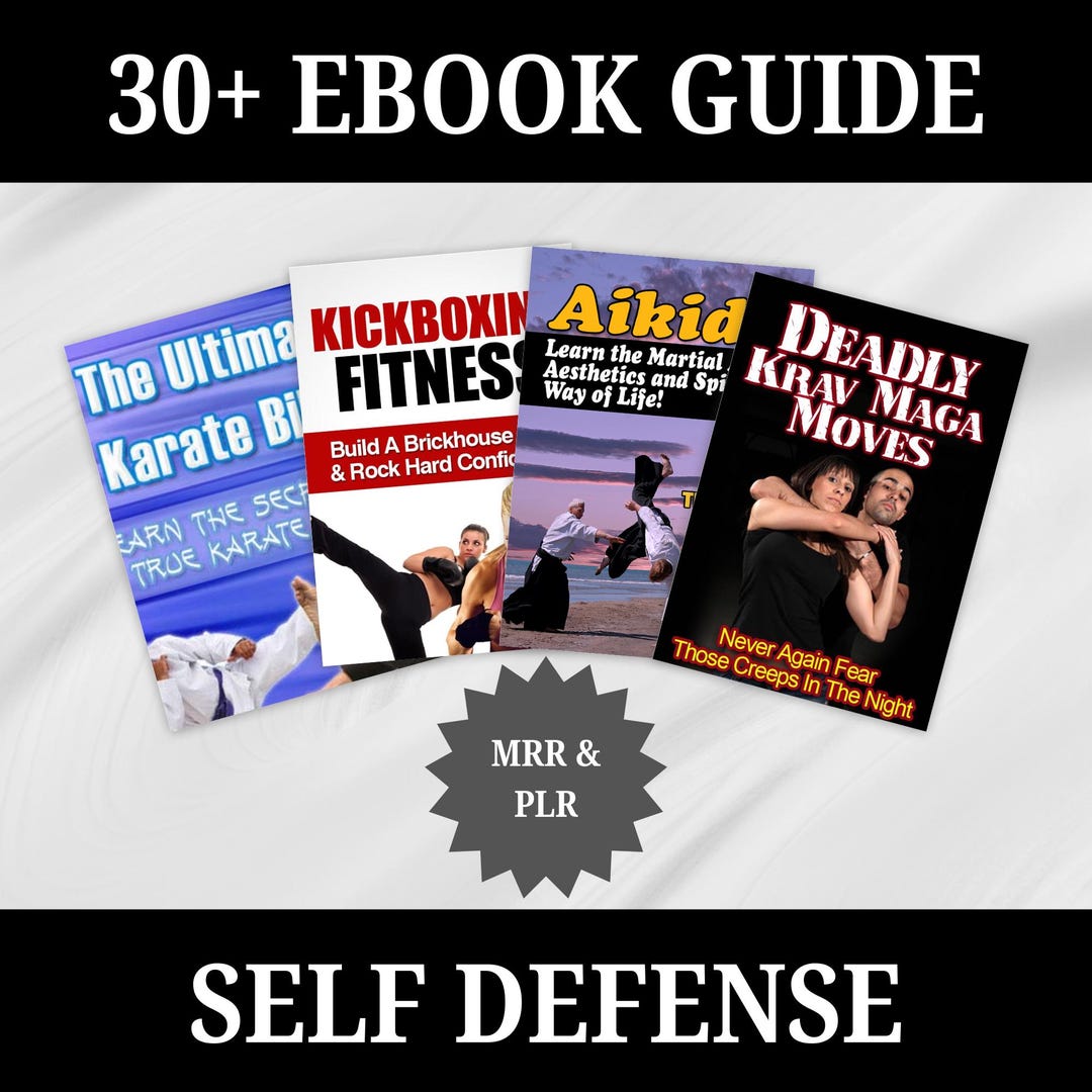 30+ Martial Art & Self Defense Ultimate Ebook Guide Bundle, Coaching ...