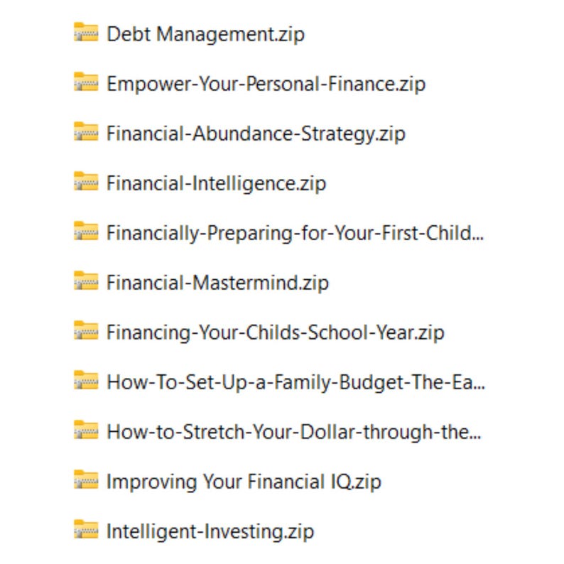 45+ Finance Ultimate Ebook Bundle, Coaching, Digital Course, MRR, PLR ...