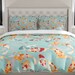 Comforter Koi Fish Pond Bedding Home Decor Comforter Pillow Sham Set ...