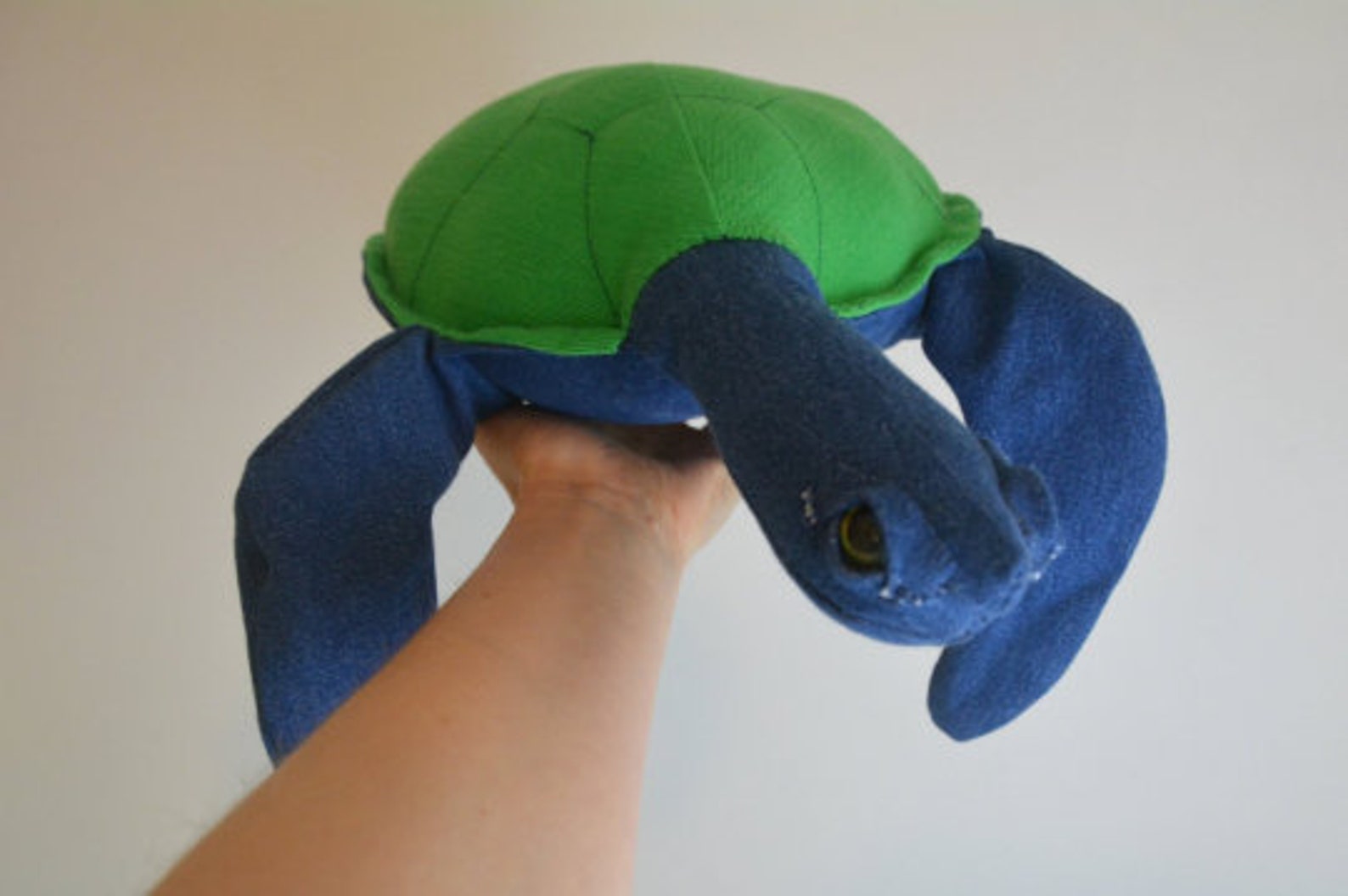 Pattern: Upcycled Denim Turtle PDF PATTERN ONLY - Make Your Own Sea ...