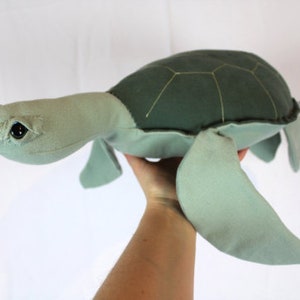 Pattern: Upcycled Denim Turtle PDF PATTERN ONLY - Make Your Own Sea ...