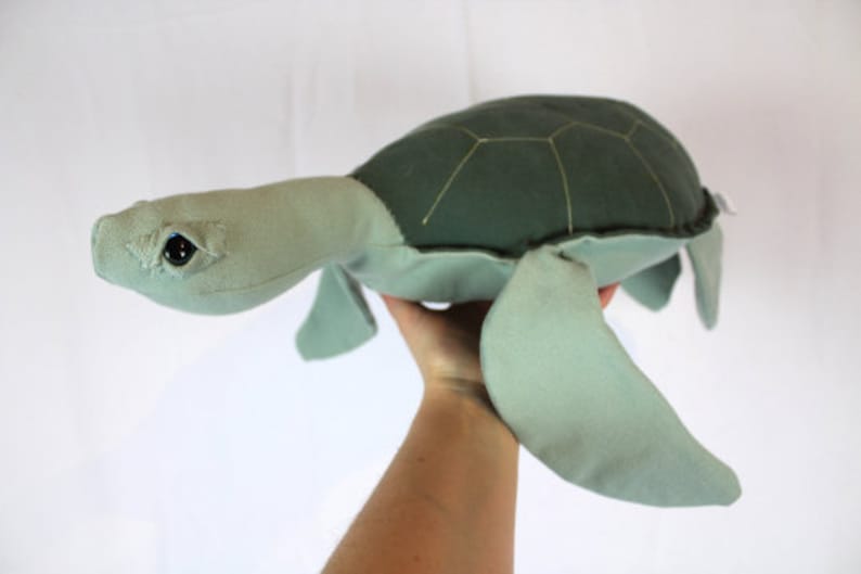 Pattern: Upcycled Denim Turtle PDF PATTERN ONLY - Make Your Own Sea ...