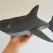 Pattern: Upcycled Denim Shark PATTERN ONLY - Make Your Own Shark From ...