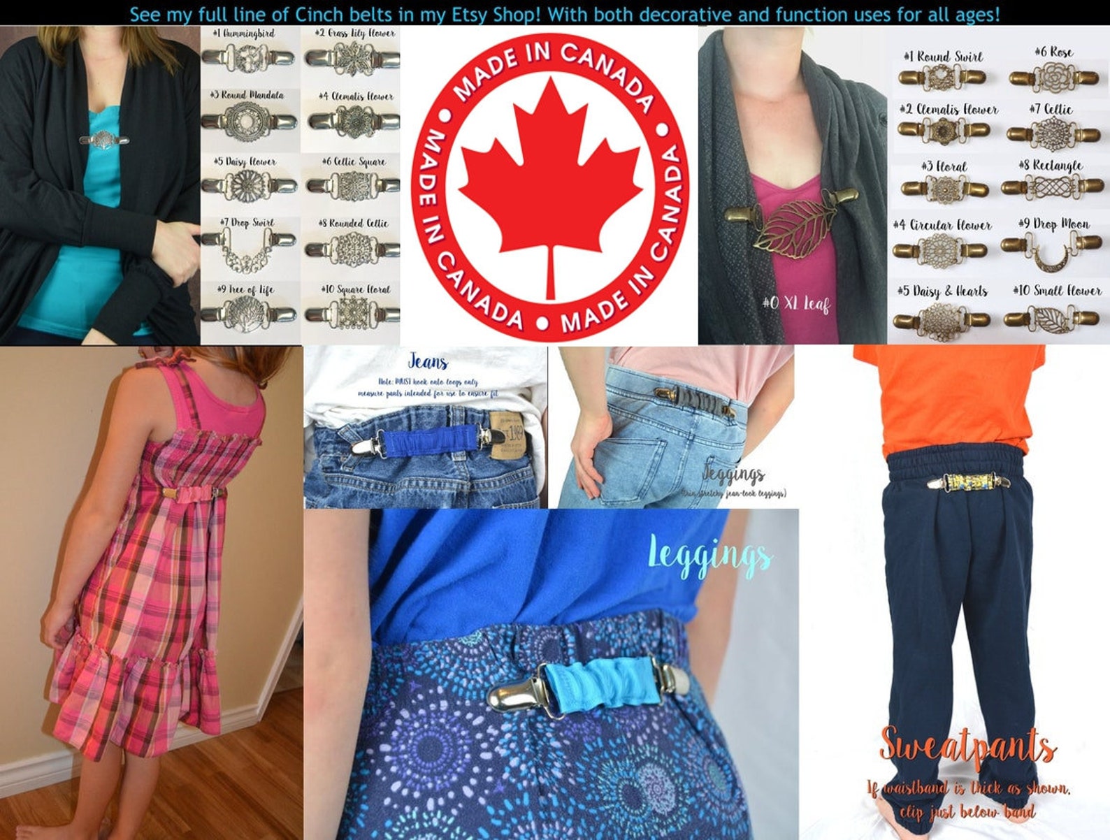 Cinch Belts READY TO SHIP: Cinch Belt - Ladies Dress Clip - Toddler ...