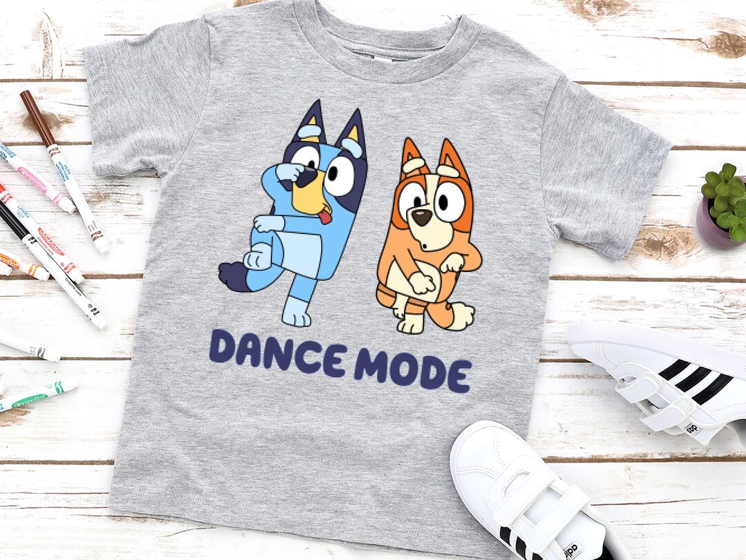 Bluey and Bingo Dancing Svg, Bluey Dance Mode Svg, Bluey Dancing Image ...