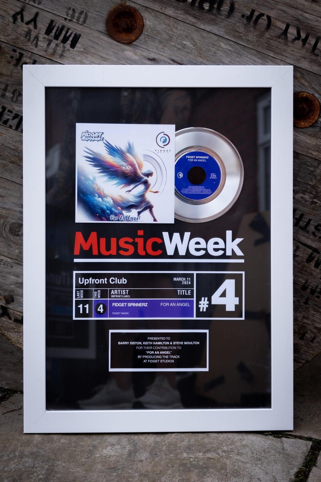 Music Week Chart Award Plaque – Custom Recognition Plaque - Etsy