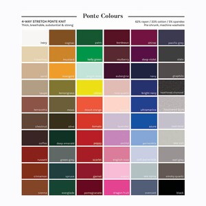 Colour Analysis Swatches - Cool Palette - Etsy