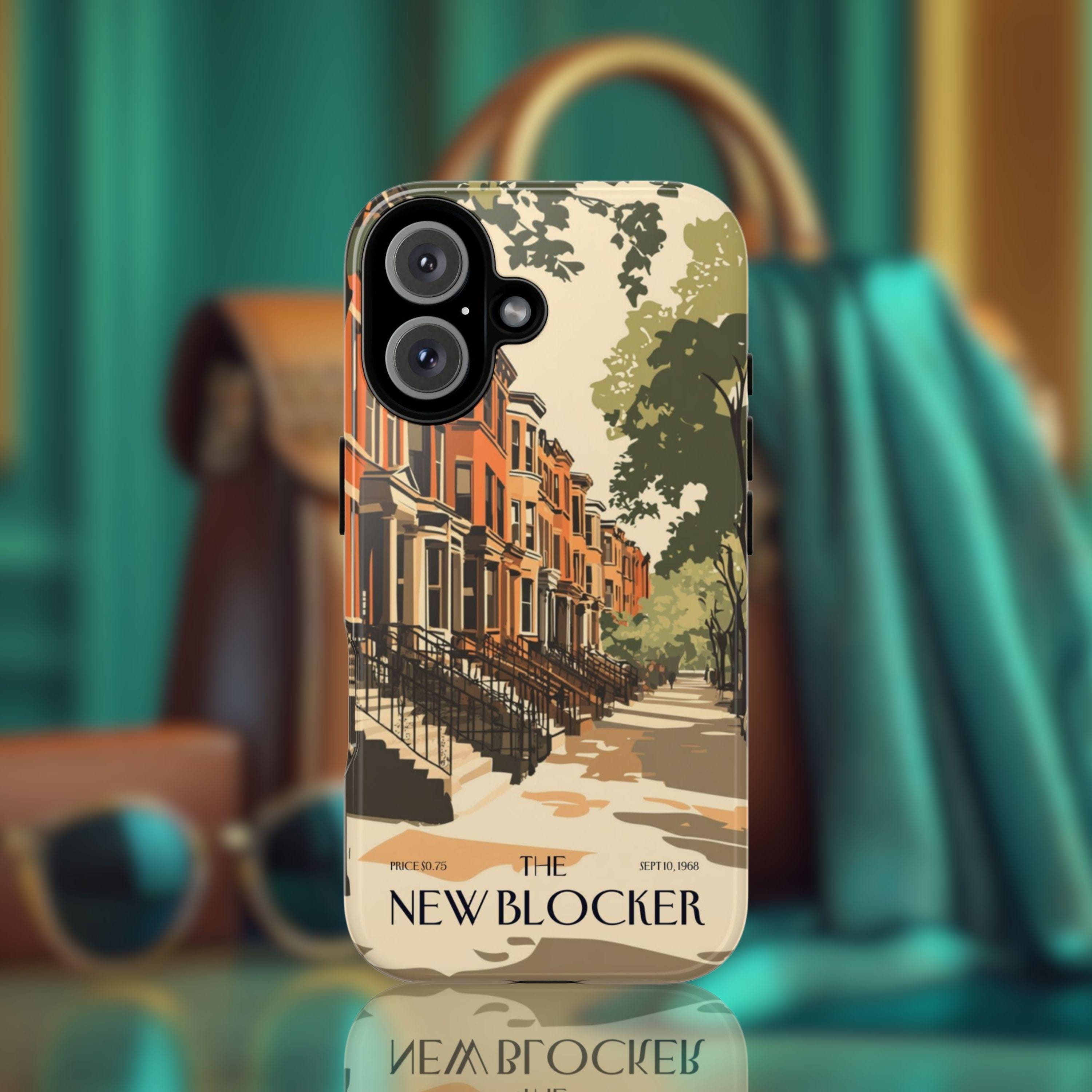 The New Yorker-inspired Retro Vintage Art Phone Case Hand-drawn iPhone ...