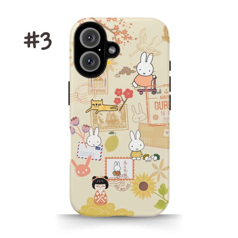 Miffy Phone Case Aesthetic Gift for Her Phone Cover for iPhone 16 Pro ...