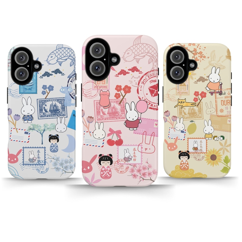 Miffy Phone Case Aesthetic Gift for Her Phone Cover for iPhone 16 Pro ...