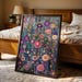 Gustav Klimt Purple Wildflower Art Print Poster Botanical Gold ...