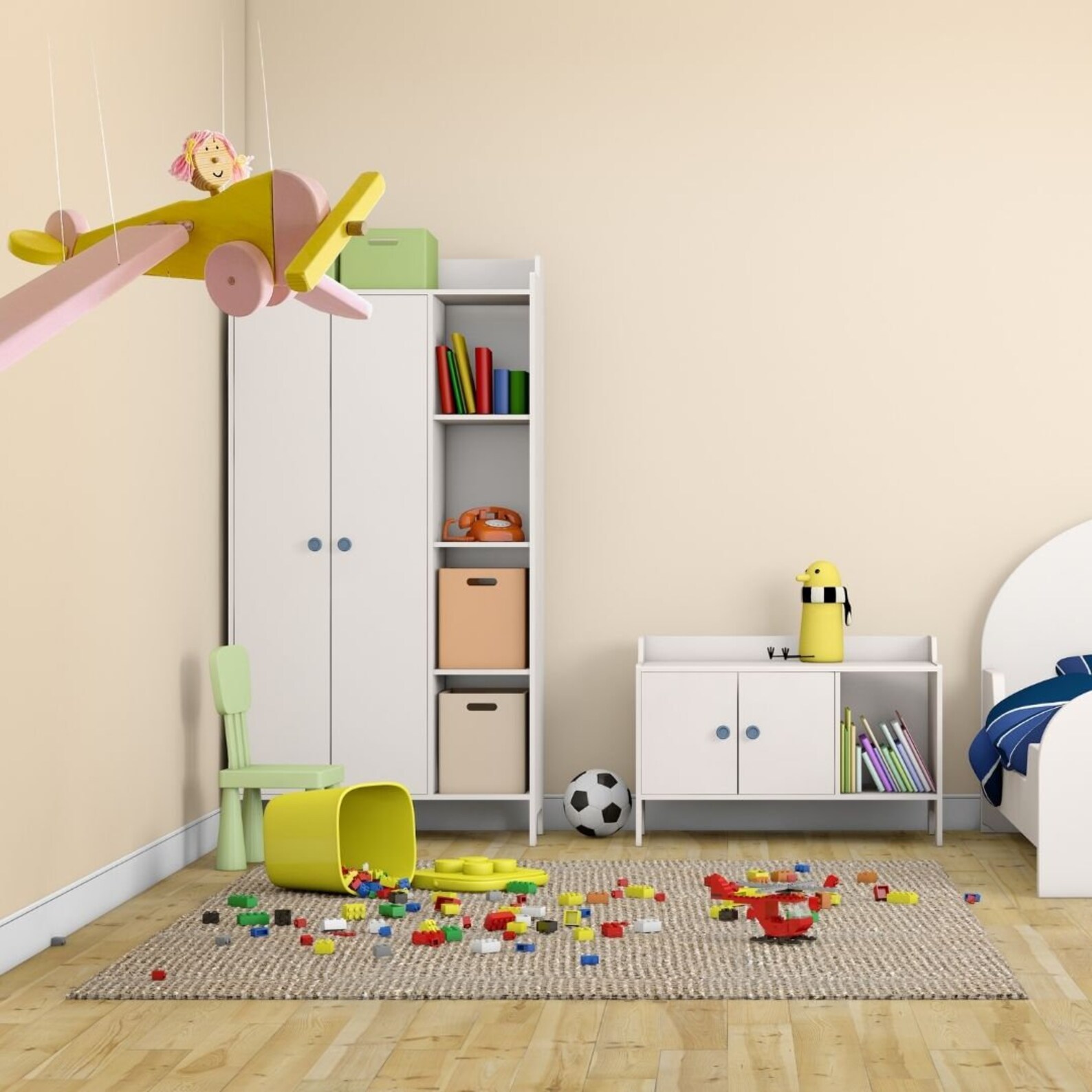 Pink Flying Airplane Nursery Mobile Eco Friendly Wooden Toy - Etsy