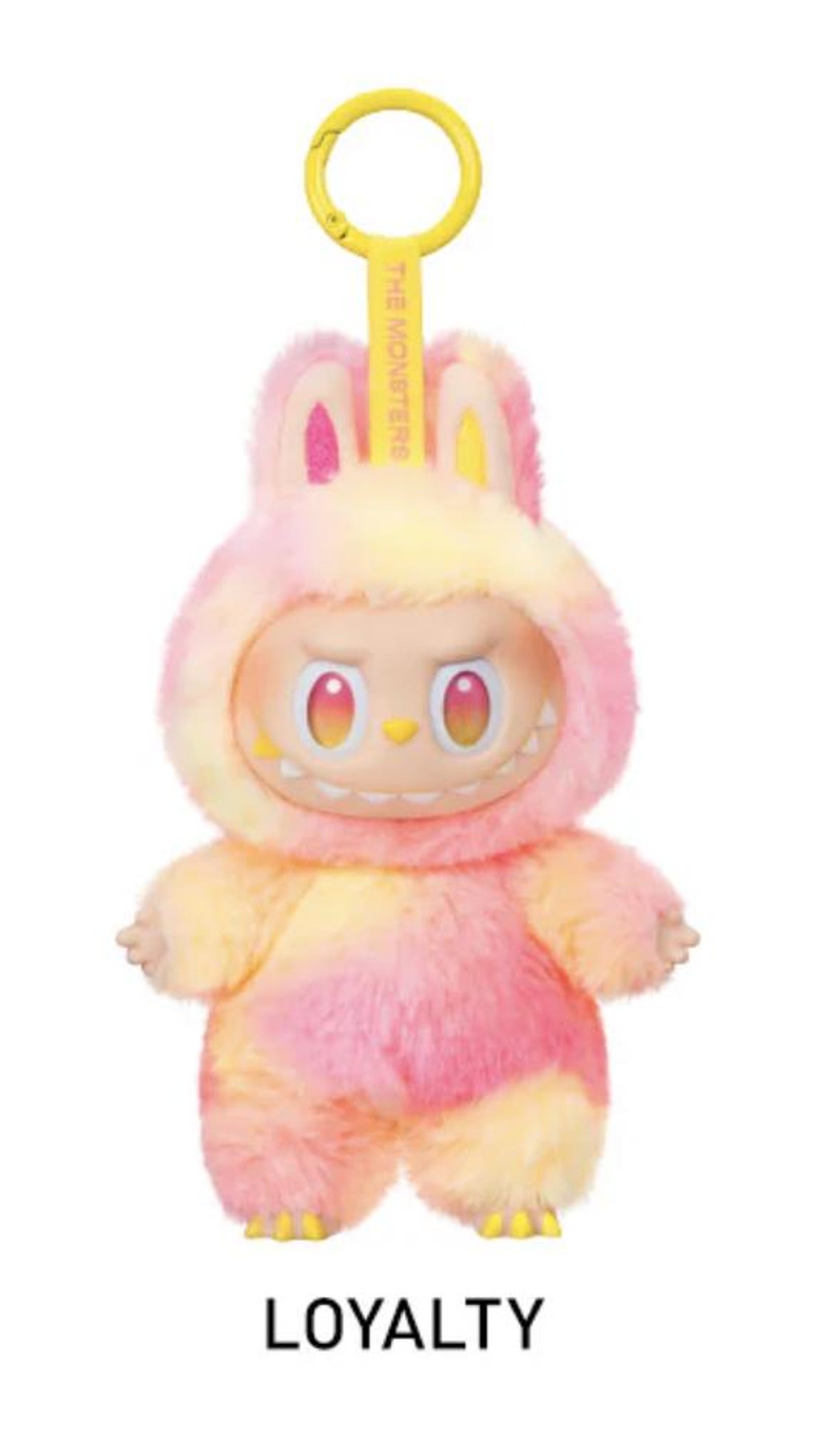 Special Pink Labubu Plushy Wall Art Print – Loyalty. Cute Bedroom Decor ...