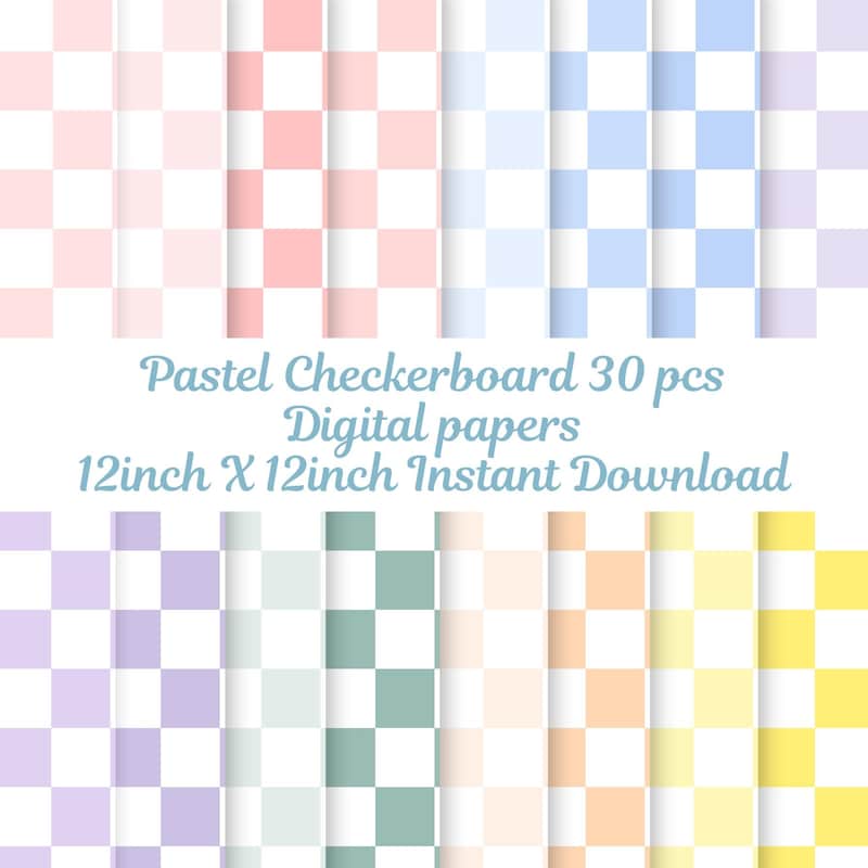Checkered Wallpaper - Etsy
