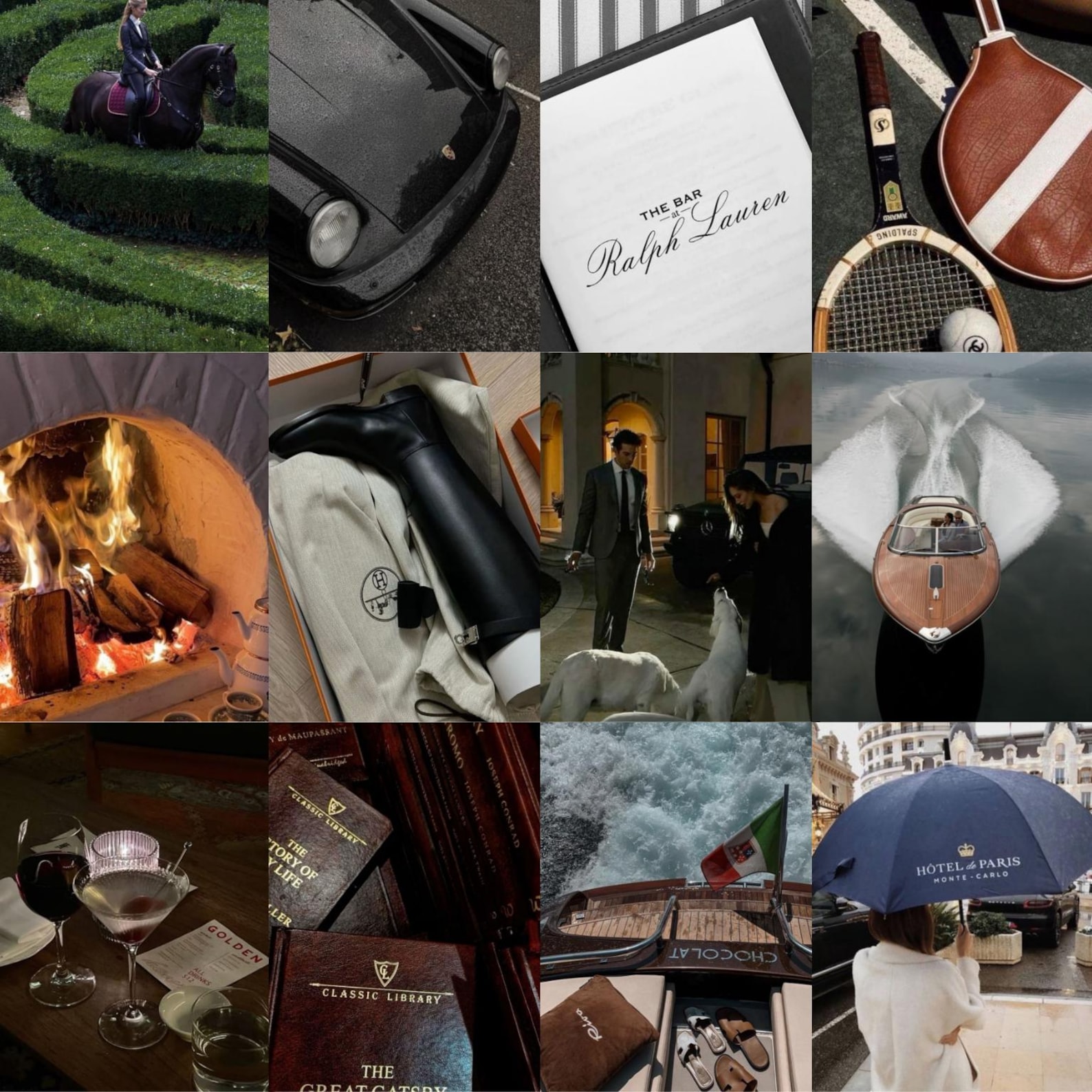 120 Pcs Old Money Aesthetic Wall Collage Set,old Money Prints,old Money ...