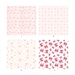 Pink Bow Digital Paper Set, Coquette Seamless Patterns (digital ...