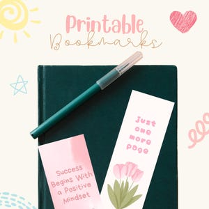 Preppy Book Lover Bookmarks, Printable Bookmarks Preppy Aesthetic, Book ...