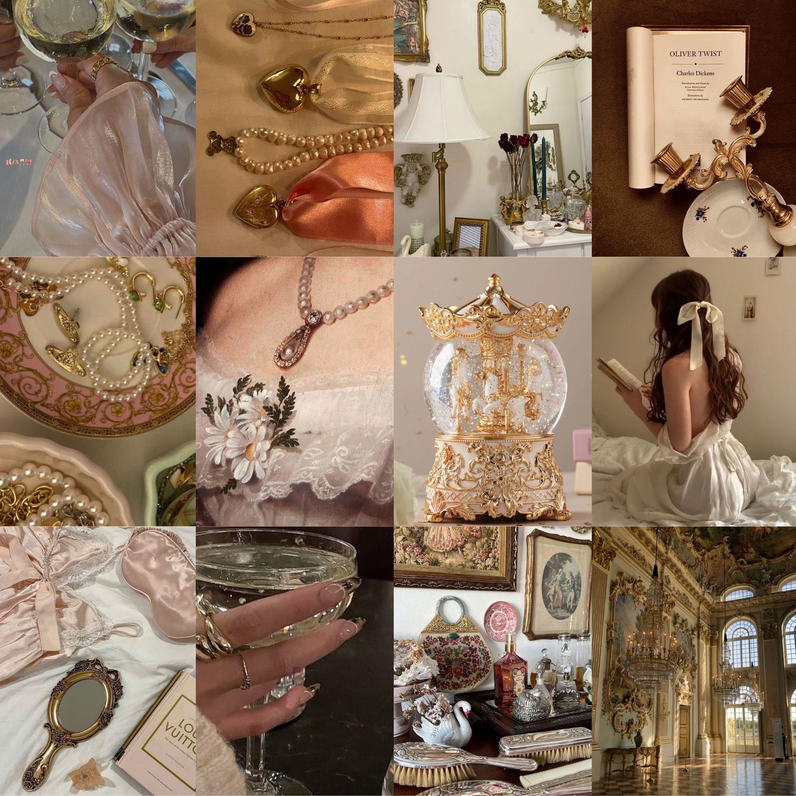 100 PCS Rococo Wall Collage | Coquette Posters | Coquette Room Decor ...